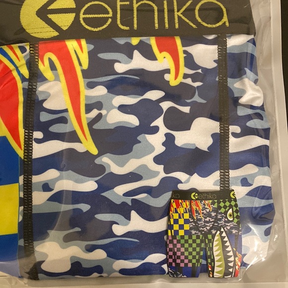 ethika | Underwear & Socks | Ethika Mens Underwear Blue Camp Dragon ...